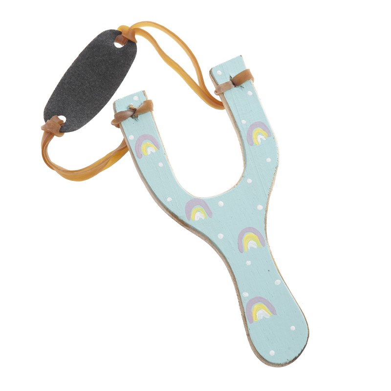 Μπομπονιέρα Βάπτισης Ξύλινη Ζωγραφιστή Σφεντόνα Ζ/200-03